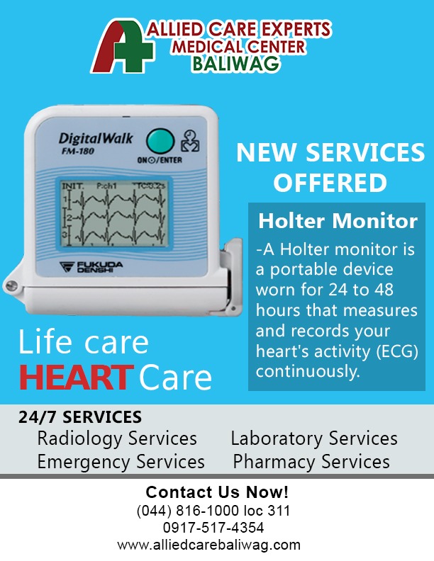 24 Hour Holter Monitor - Allied Care Experts Medical Center